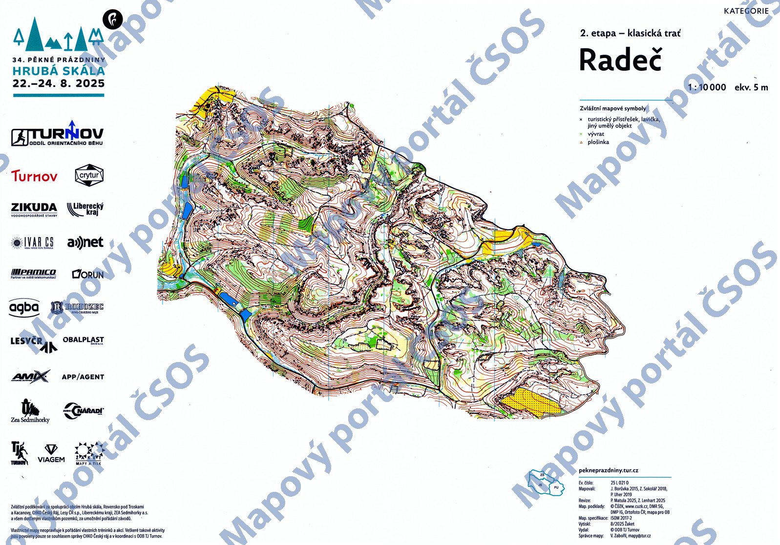 Mapový portál – Český orienťák