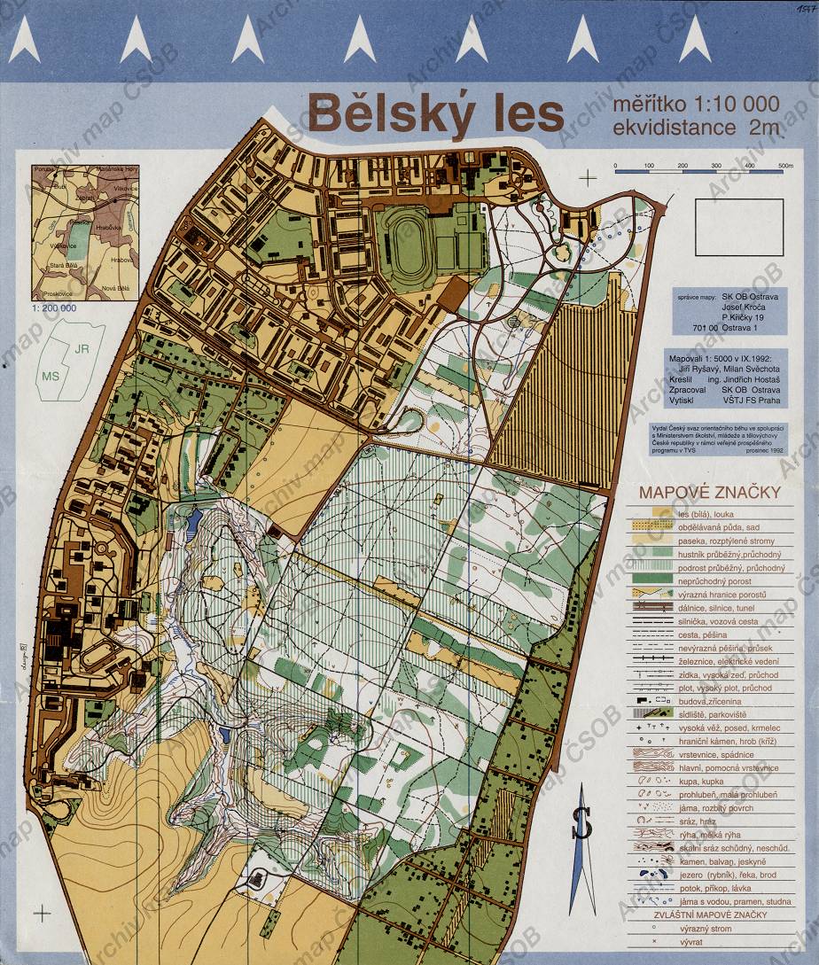Mapový portál – Český orienťák