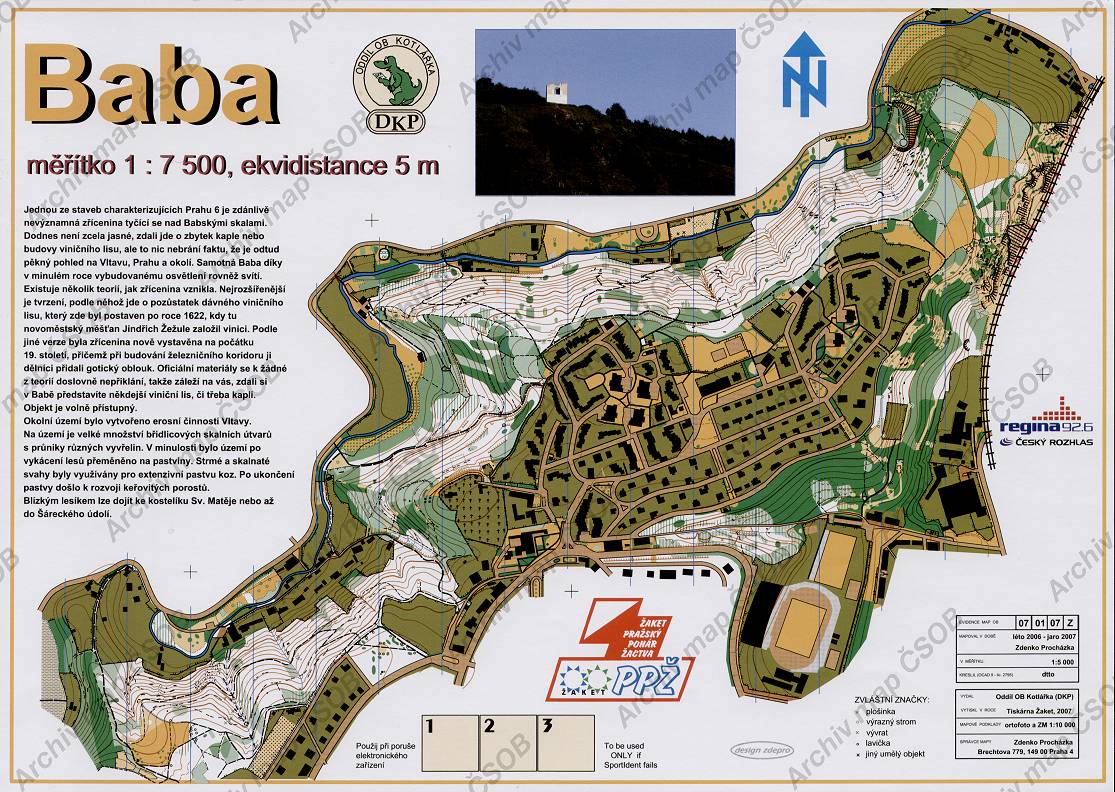 Mapový portál – Český orienťák